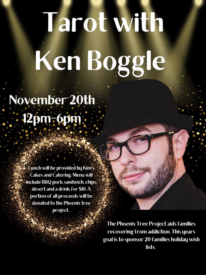 Charity Tarot with Ken Boggle! – Spirit Mechanix